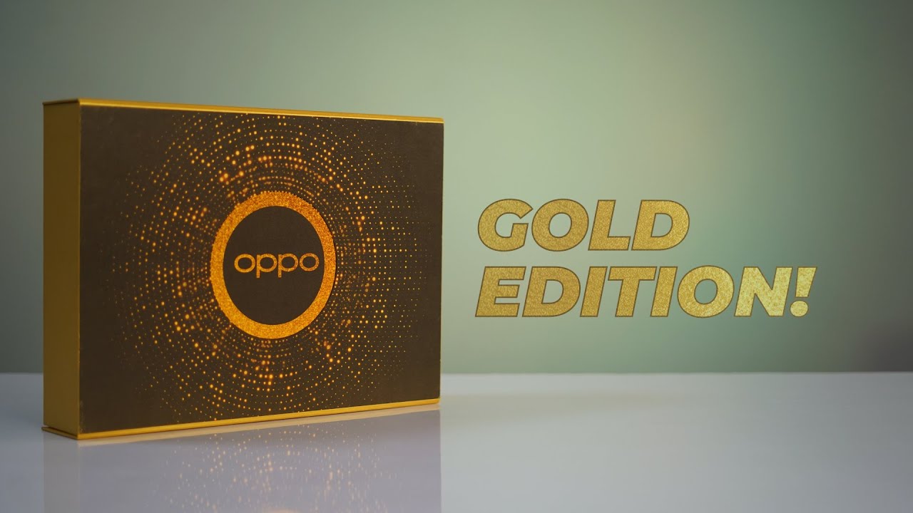 The Gold Edition OPPO Phones! - YouTube