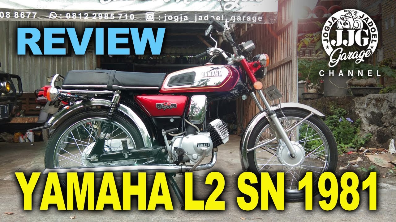 Restorasi YAMAHA L2 SN 1981 - YouTube