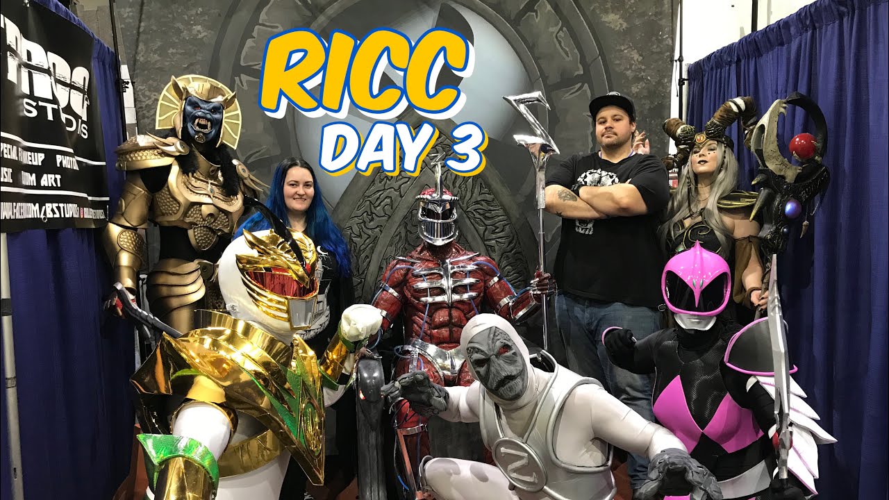Vlog 21: RICC Day 3! Power Rangers! - YouTube