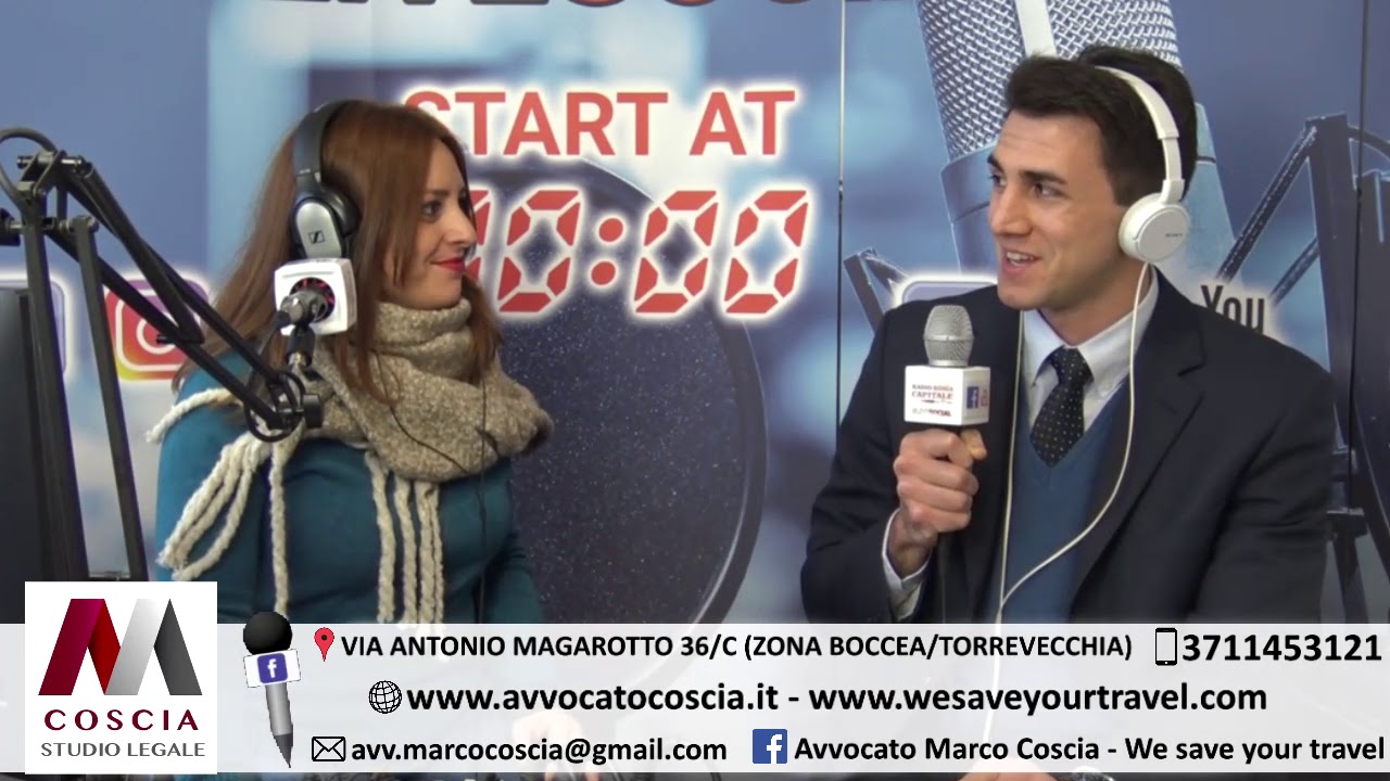 Intervista all'Avv. Marco Coscia negli studi di "Live Social" sul tema ...