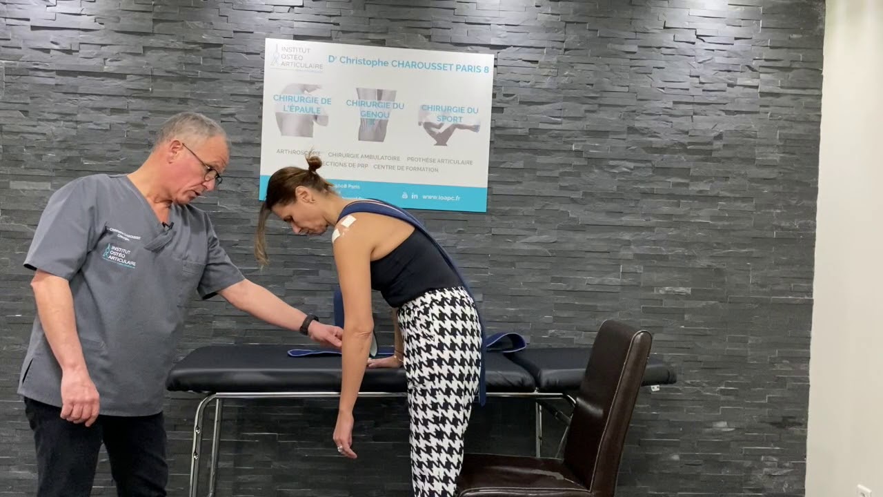 4/ Autorééducation de l'épaule après une opération de la coiffe par Dr ...