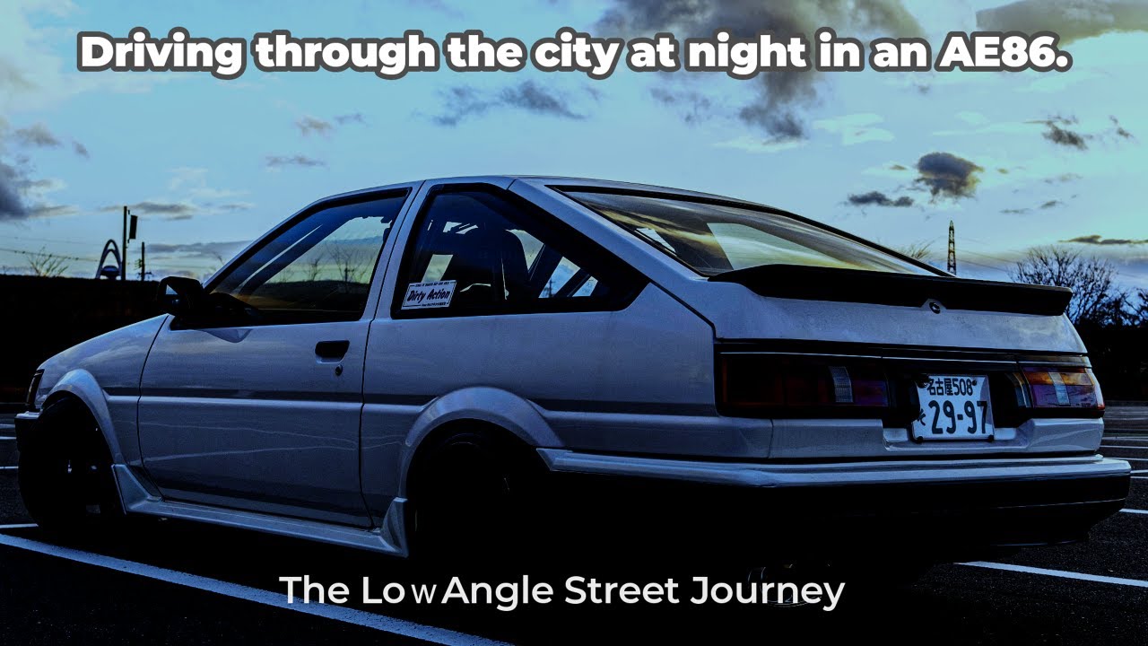 【ASMR】Driving through the city at night in an AE86. - YouTube