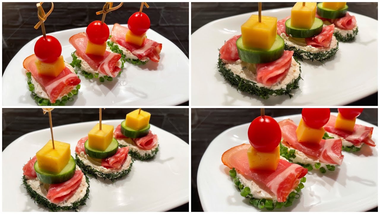 Schnelle Party-Snacks! Einfache Fingerfood für Partys und Buffet in 5 ...
