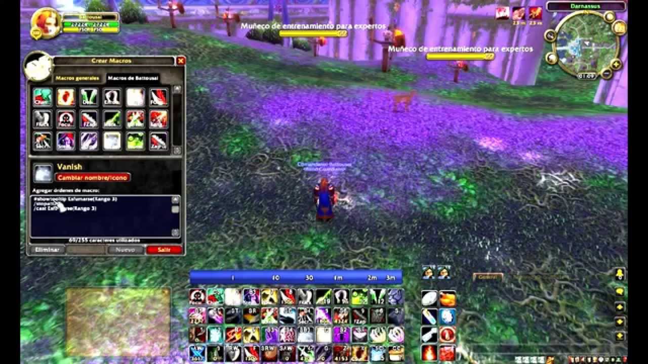 Guía Básica Macros Generales Rogue WoW 3.3.5 - YouTube