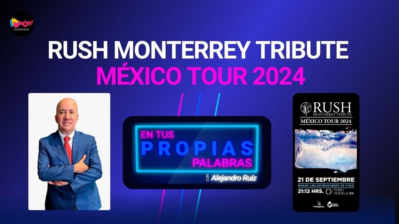 RUSH Monterrey Tribute, México Tour 2024 - YouTube