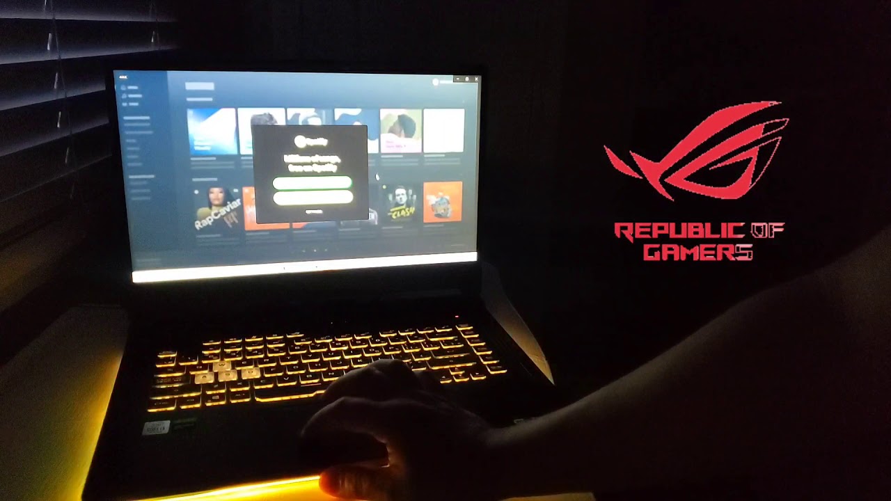 ASUS ROG STRIX G15||SETUP - YouTube