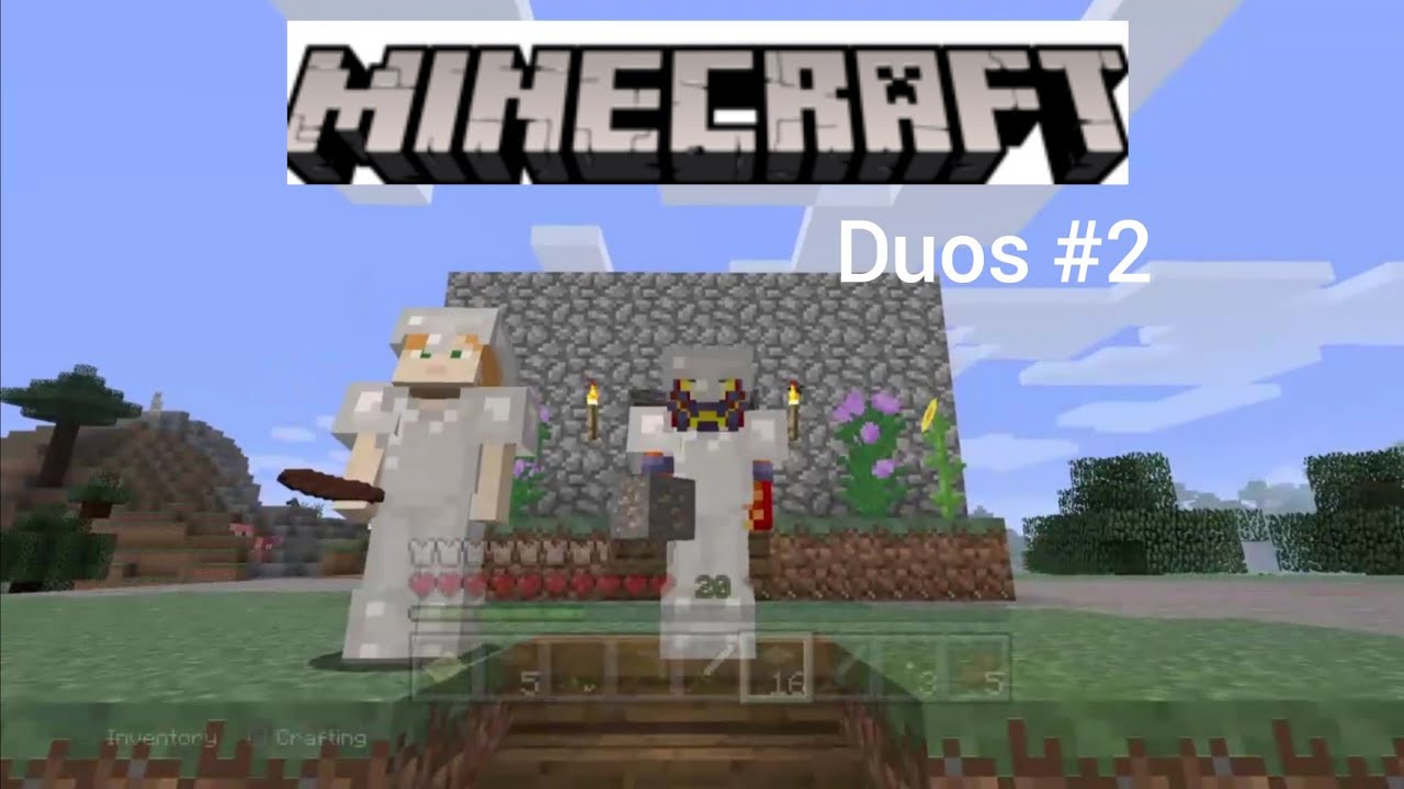 We hunt for zombies :D Duo minecraft part 2 - YouTube