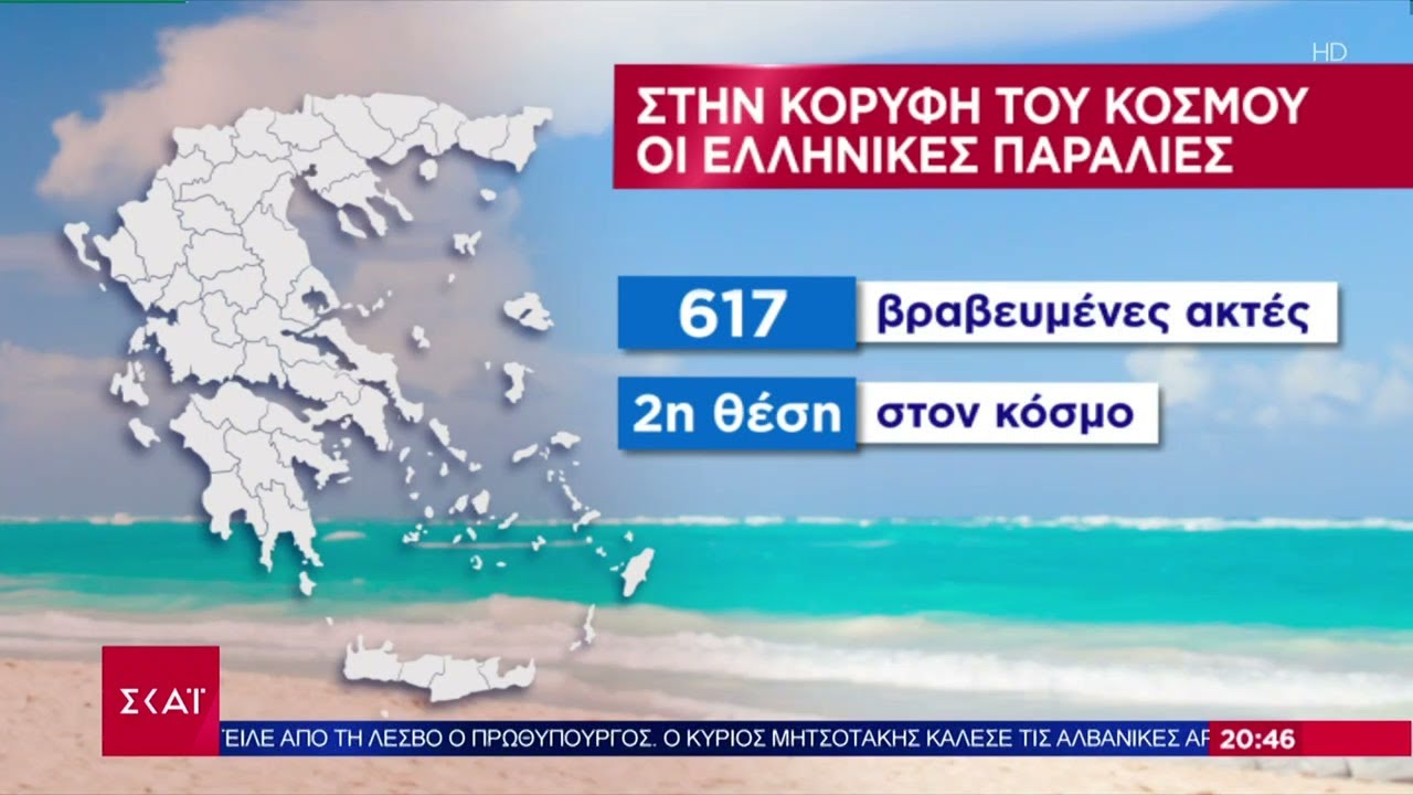 2η στον κόσμο σε Γαλάζιες Σημαίες η Ελλάδα – Στα ύψη η επιβατική κίνηση ...