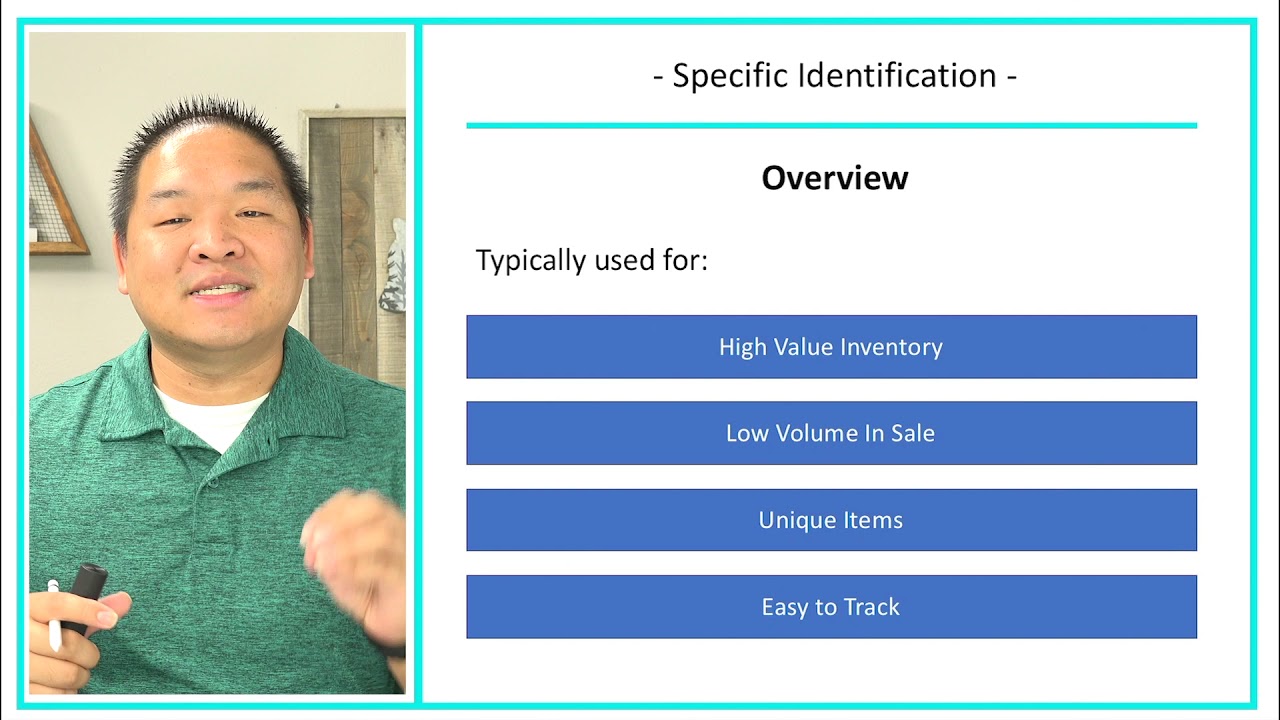 Financial Accounting - Lesson 7.3 - Specific Identification Overview ...
