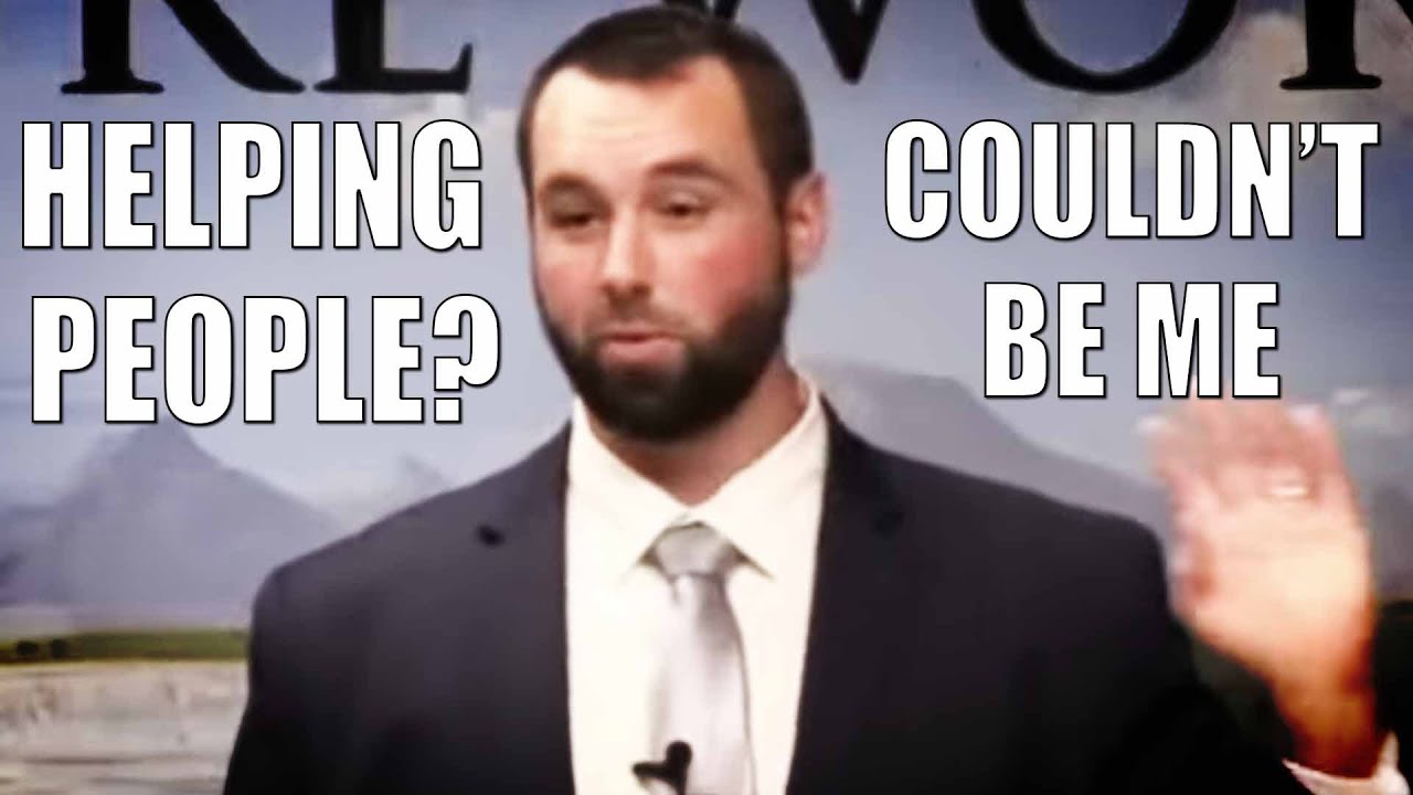 Pastor: You're a Sinner for Helping Out These People - YouTube
