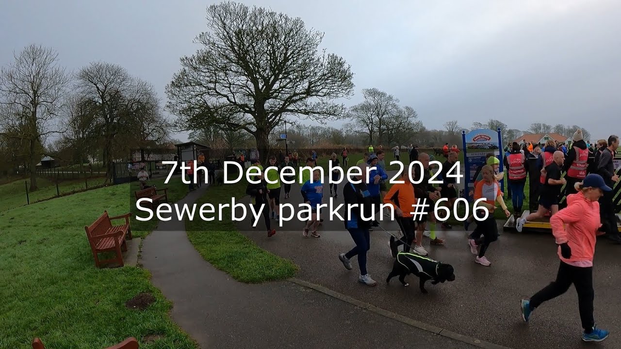 Sewerby parkrun, #606 - December 7th 2024 (fast) - YouTube