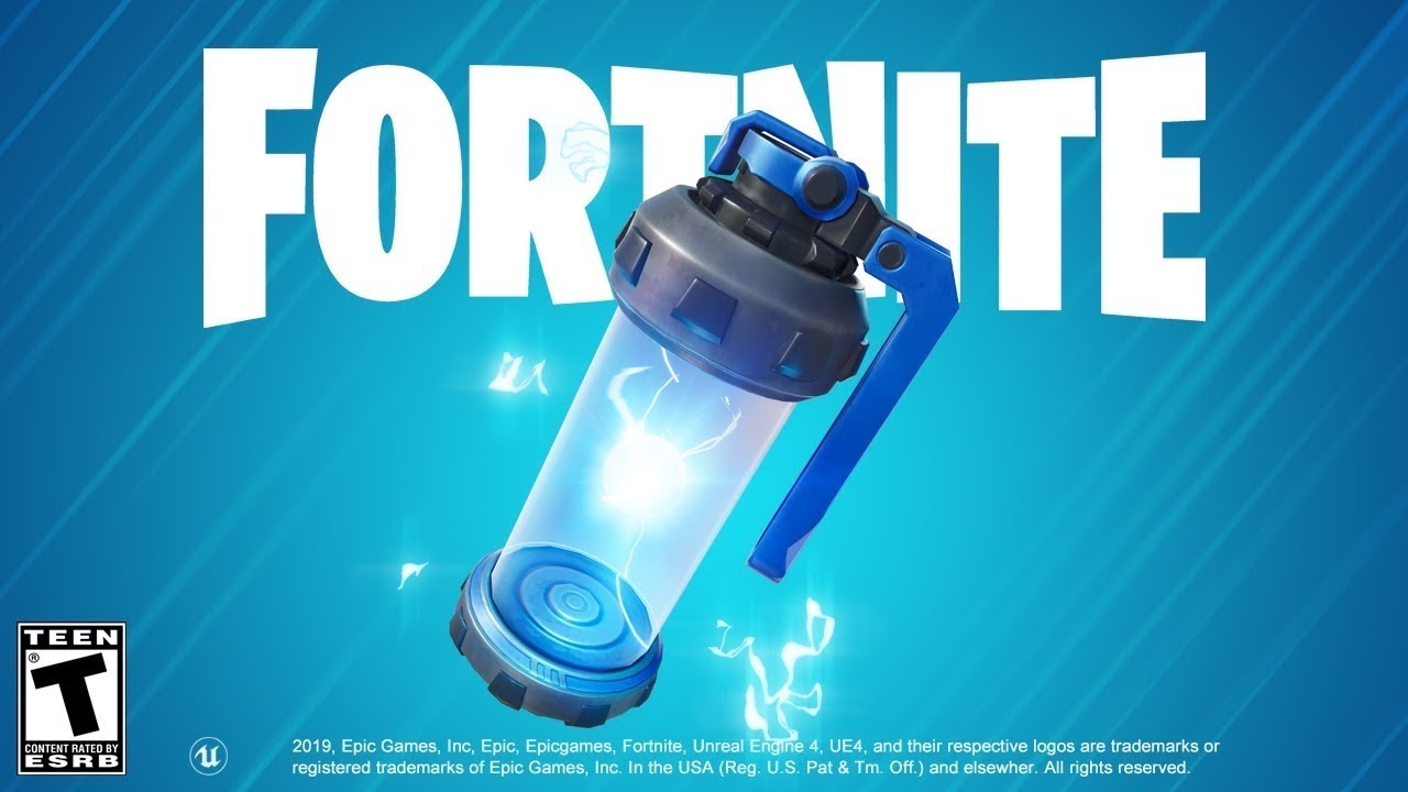 LIVE - NEW UPDATE! EMP,STICKY GRENADE LAUNCHER IN FORTNITE SEASON 4 ...