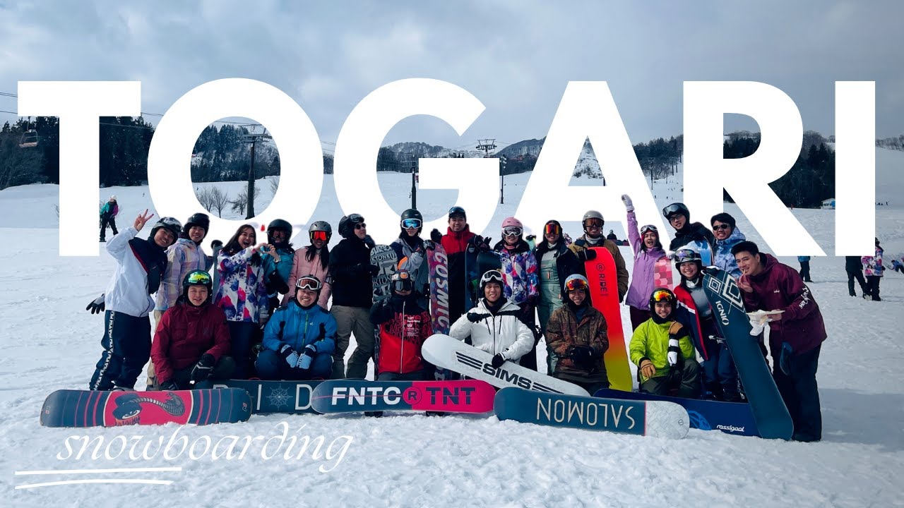 Life in Japan | togari snowboard 🏂 learning toe side (ep 19) - YouTube