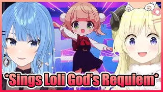 Watame and Suisei Singing Ui-Mama’s Loli God’s Requiem【... | Doovi