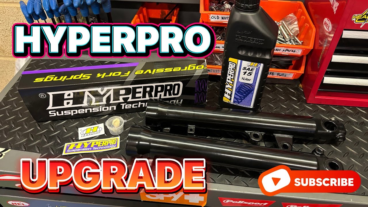HYPERPRO fork rebuild | JDMCUSTOMS - YouTube