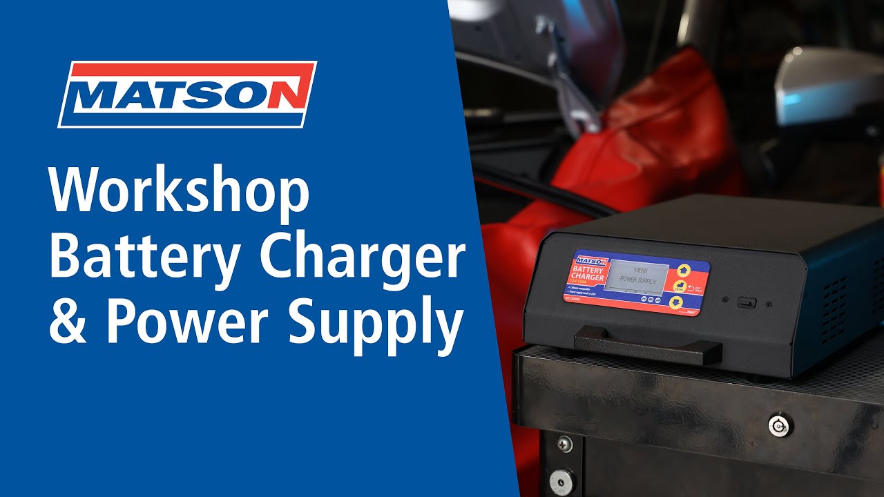 Matson Workshop Battery Charger & Power Supply - AE12000E - YouTube