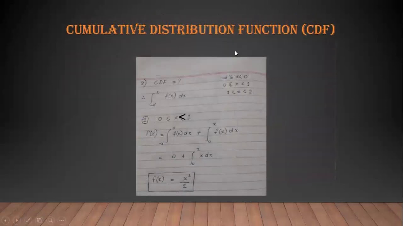 G2 Question Related PMF, PDF, CDF With Description Presentation | MISS ...