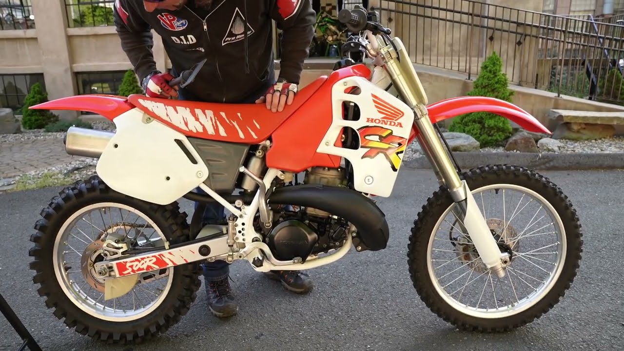 1991 HONDA CR500R MINT ORIGINAL - YouTube