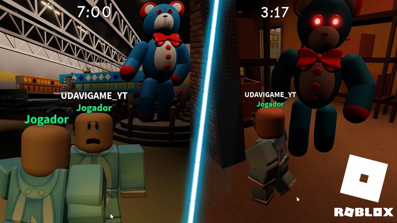 ROBLOX, VIREI O URSO TEDDY NA CRECHE ASSUSTADORA, Escape Teddy Modded ...