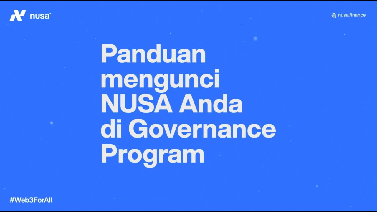 Governance Program - Tutorial Bahasa Indonesia - YouTube