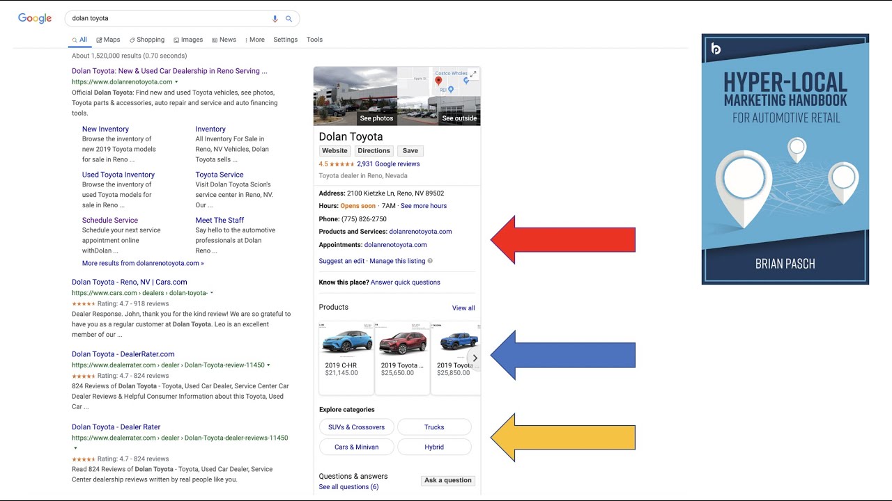 Adding Vehicle Inventory Carousels To Google My Business - YouTube