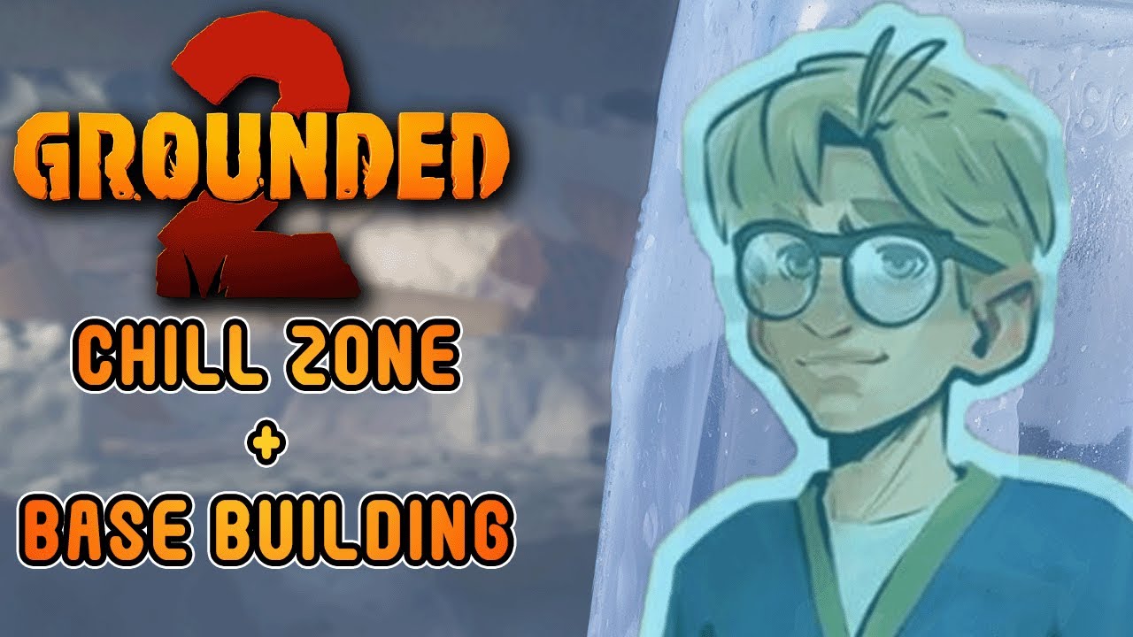 Building a Base and Exploring Frozen Biome (GROUNDED 2) - YouTube