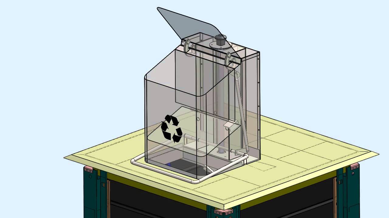 Underground Waste Container Animation - YouTube