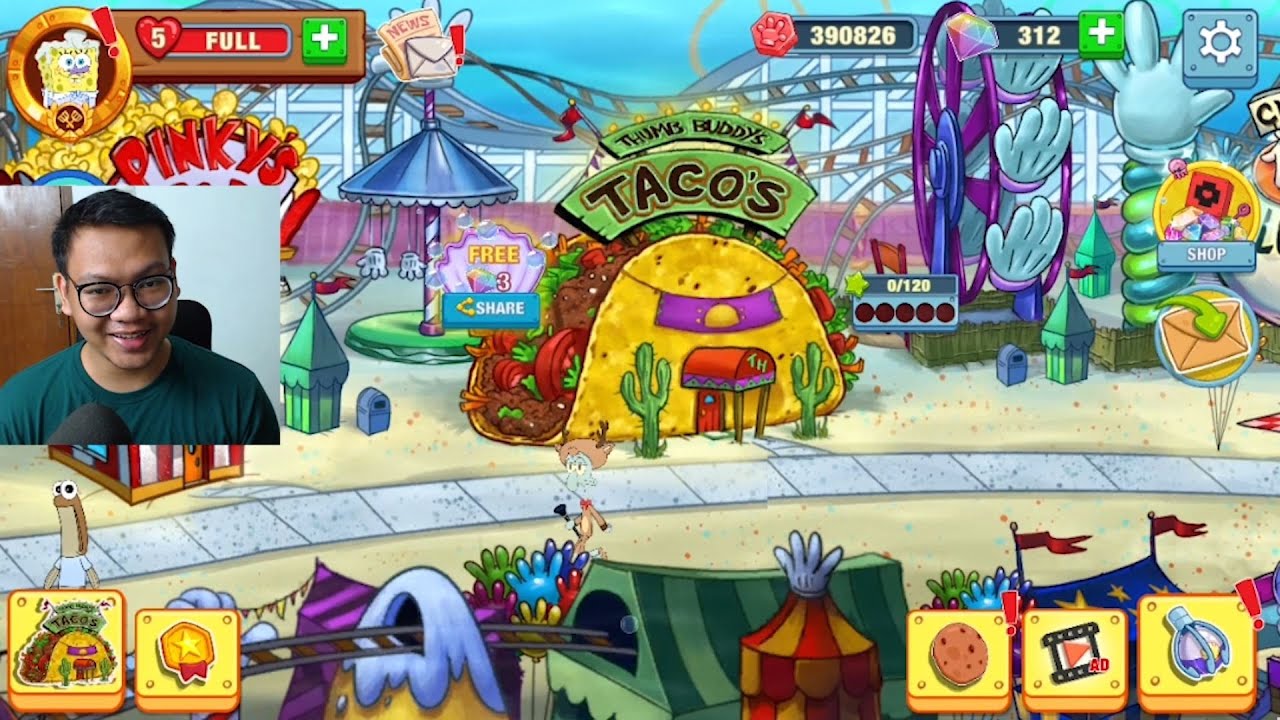 THUMB BUDDYS TACO'S SPOILER - SPONGEBOB KRUSTY COOK OFF - YouTube