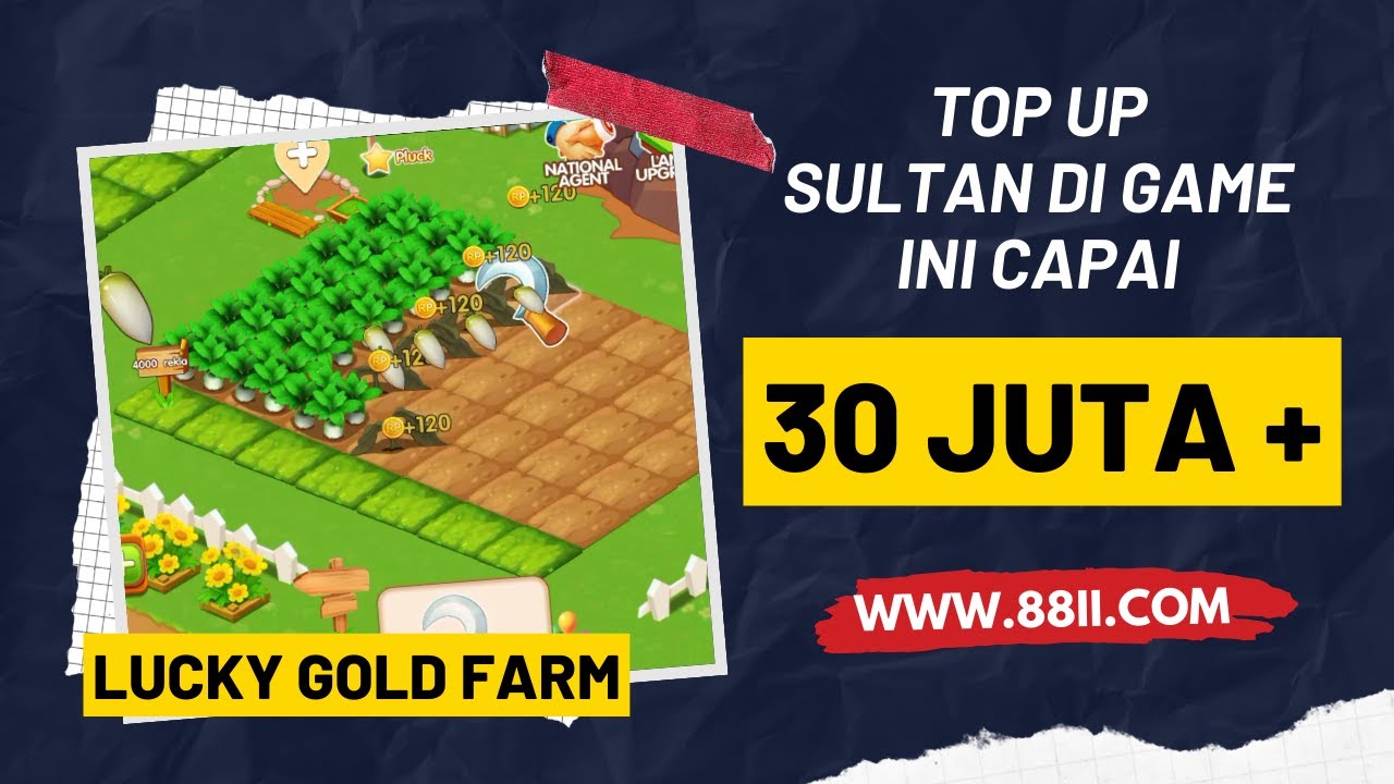 Aplikasi Lucky Gold Farm Update Info - YouTube