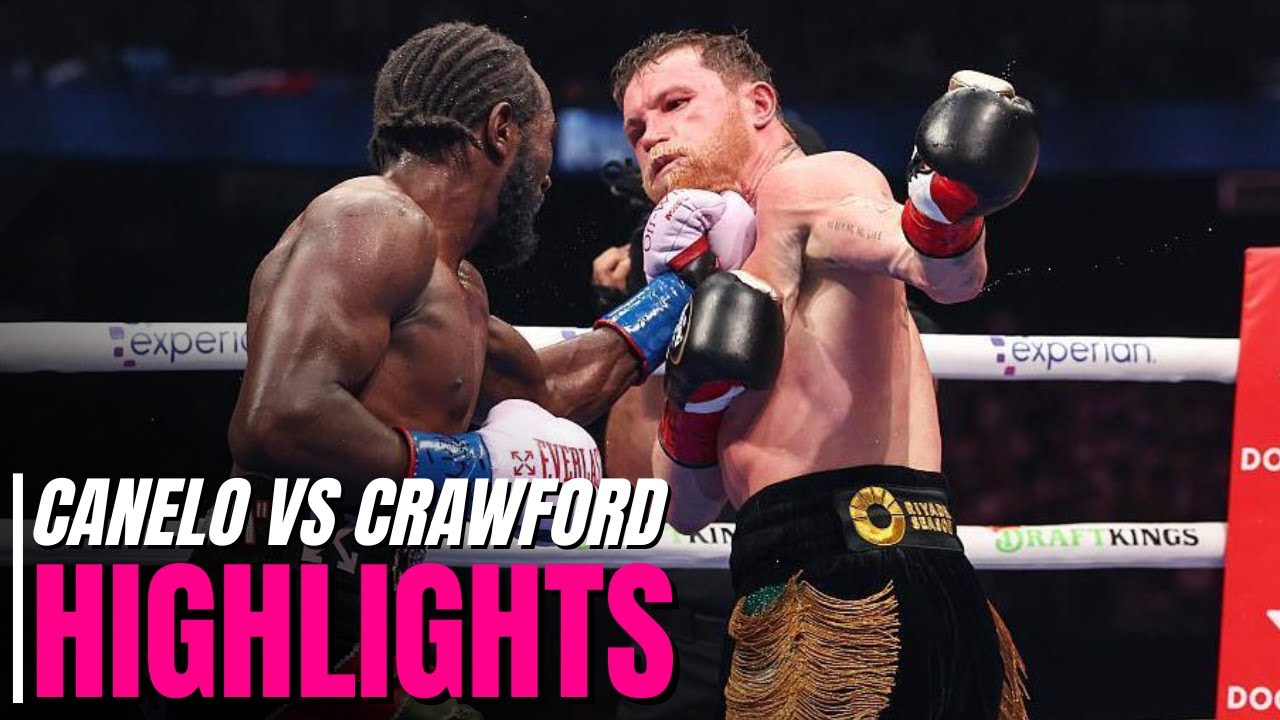 Canelo Alvarez VS Terence Crawford Full Highlights - YouTube