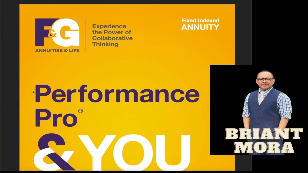 F&G PERFORMANCE PRO BROCHURE FIXED INDEXED ANNUITY - YouTube
