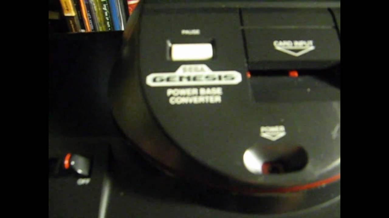 Sega Genesis & Sega CD model 1 Pickups along with Power Base Converter ...