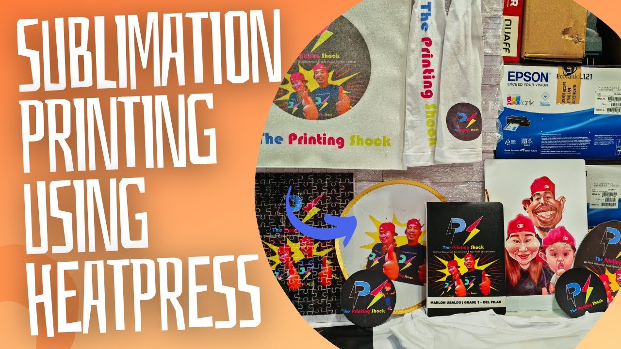 SUBLIMATION PRINTING COMPLETE GUIDE USING HEAT PRESS | The Printing ...