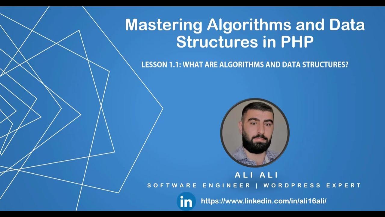 Mastering Algorithms and Data Structures in PHP - 𝗪𝗵𝗮𝘁 𝗮𝗿𝗲 𝗔𝗹𝗴𝗼𝗿𝗶𝘁𝗵𝗺𝘀 ...