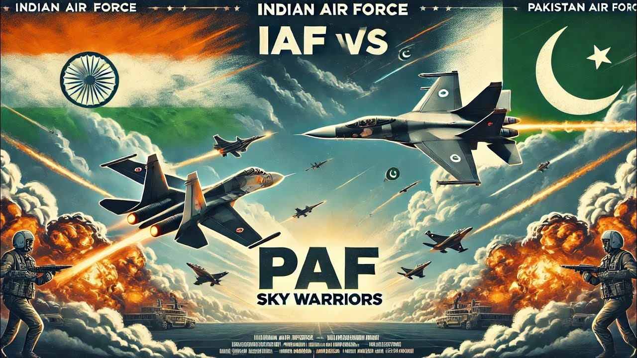 Indian Air Force vs Pakistan Air Force | Epic Aerial Dogfight ...