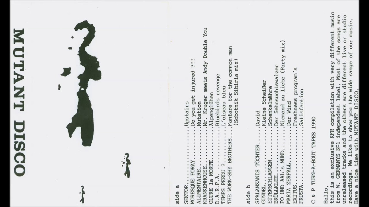 Moresque Foray ‎- Do You Get Injured (1990) - YouTube