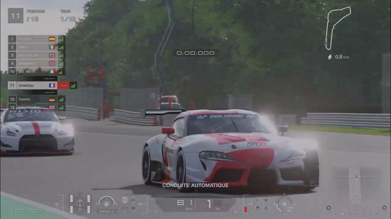 Gran Turismo 7 - Autodromo nazionale Monza - Toyota GR Supra racing concept '18 Gr4 - Daily C ...