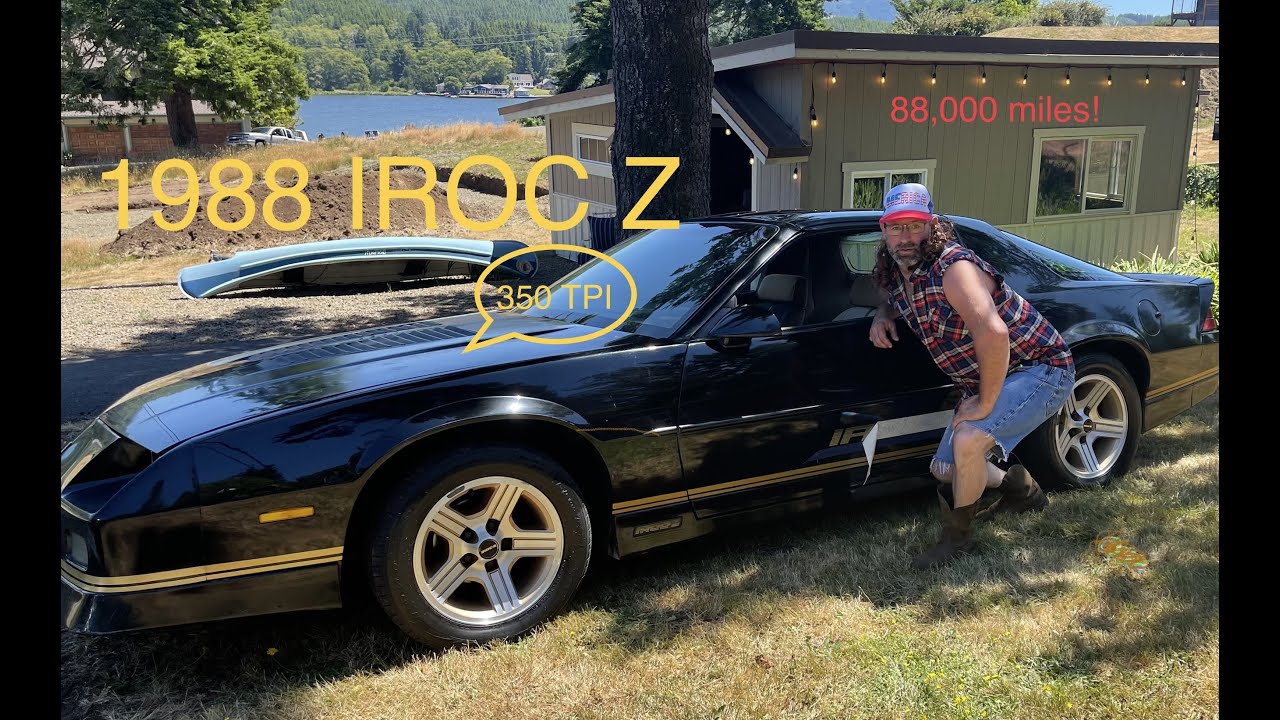 1988 Chevrolet Camaro IROC Z T Top Project Survivor Mullet Z28 - YouTube