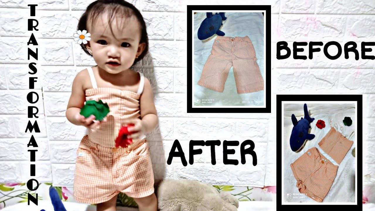 TOKONG TURNS TO PAIR OF CLOTHES |CATHZ DIY| - YouTube