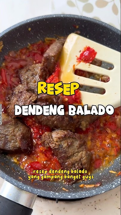 Resep dendeng balado - YouTube