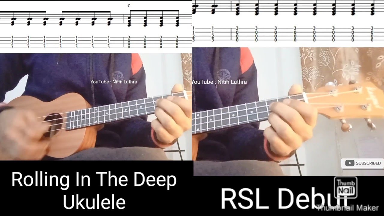 Rolling In The Deep : RSL Ukulele (Debut) | Nitin Luthra - YouTube Music