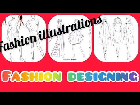 How to draw flesh figure | step by step fashion designing course for ...