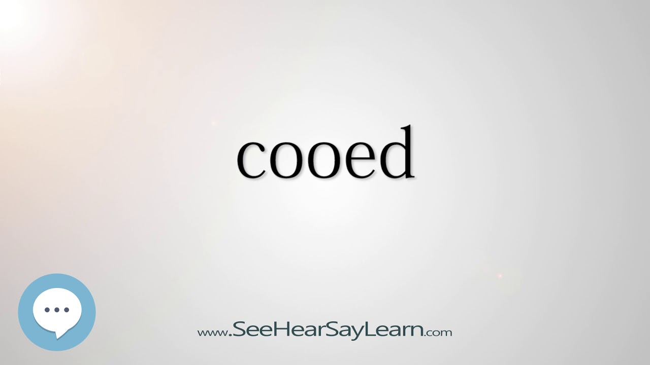 cooed (Every English Word Pronounced) 📕🔊🗣️😎 - YouTube