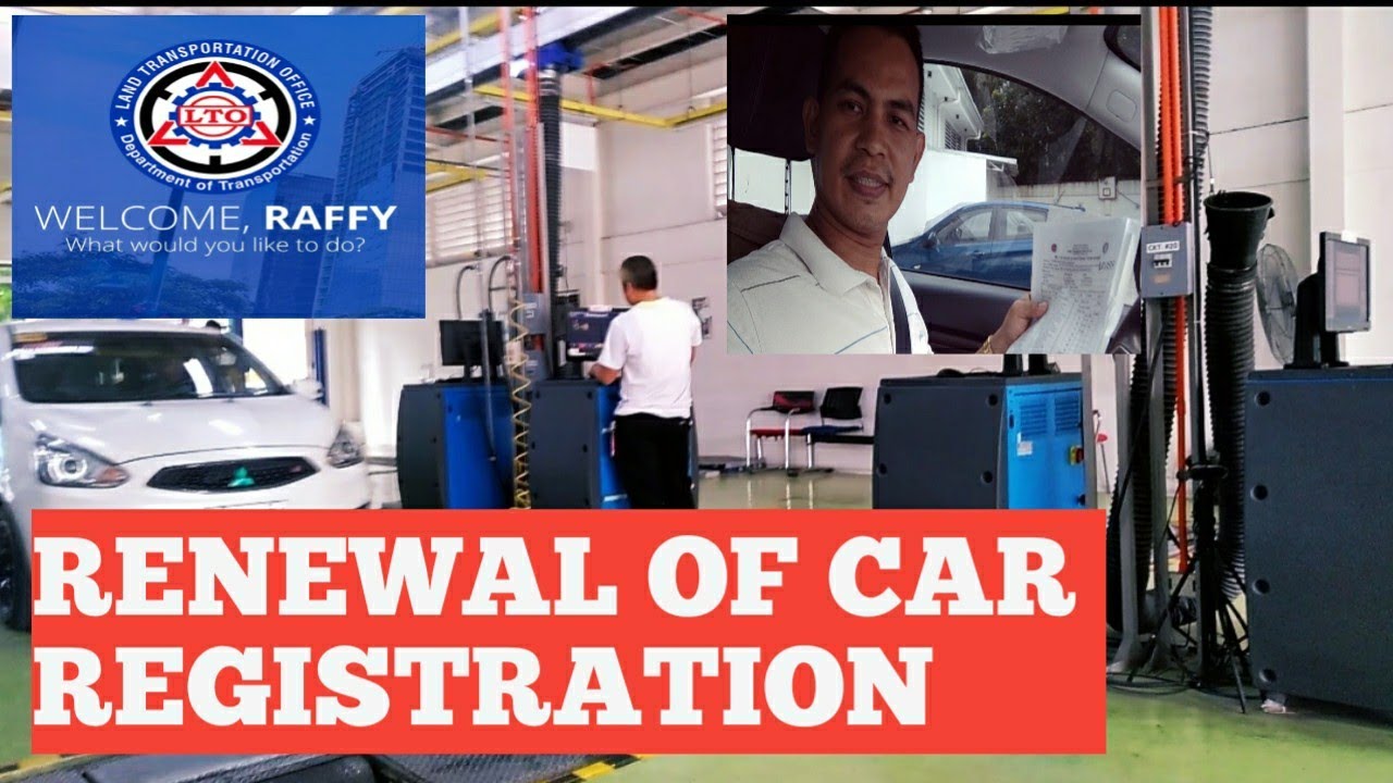 EP129 Renewal of Car Registration Process - YouTube