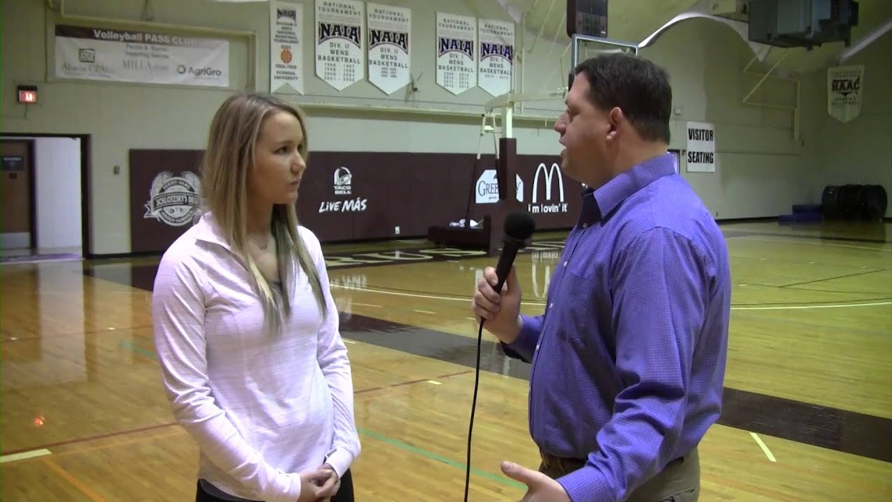 Tennis Coach Melissa Sanders talks about her teams performance this ...