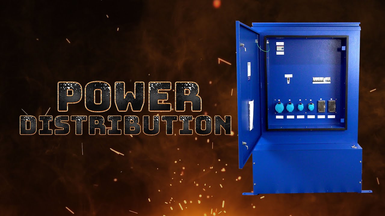 Temporary Power Distribution Panel - 60A 208Y/120V 3-Phase - (6 ...