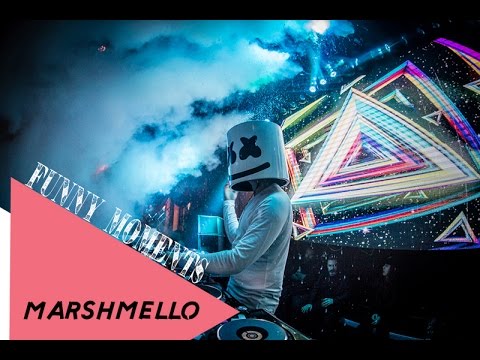 Funny Moments Marshmello 2017 - YouTube