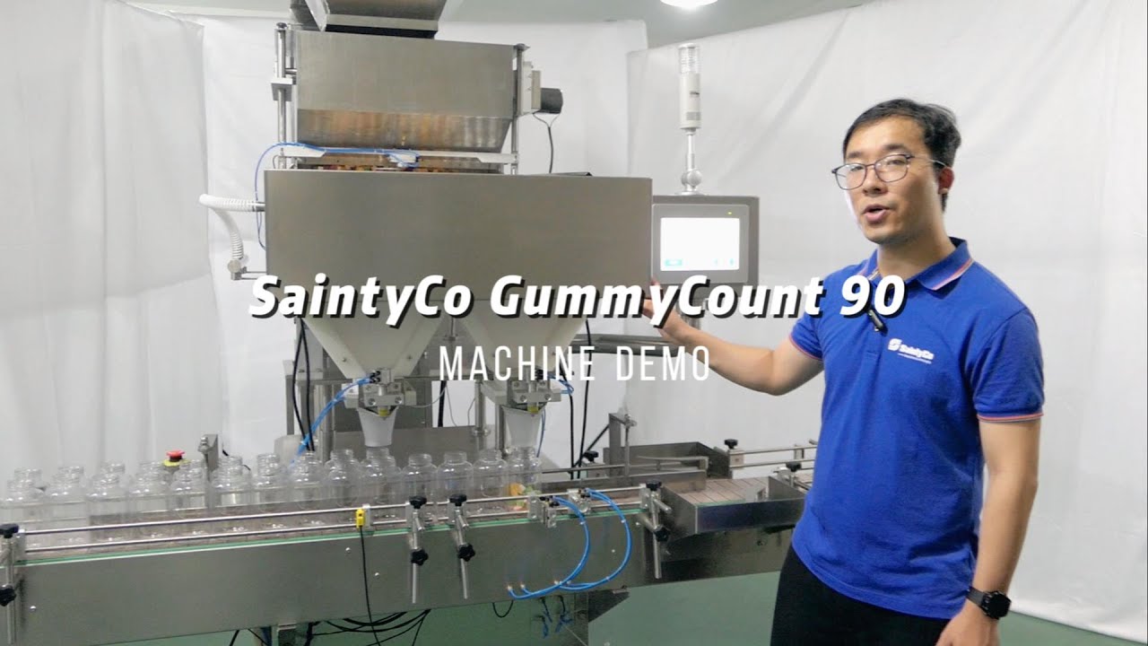 Gummy Channel Counter Demo: SaintyCo GummyCount 90 | Max. 3,600 gummies ...