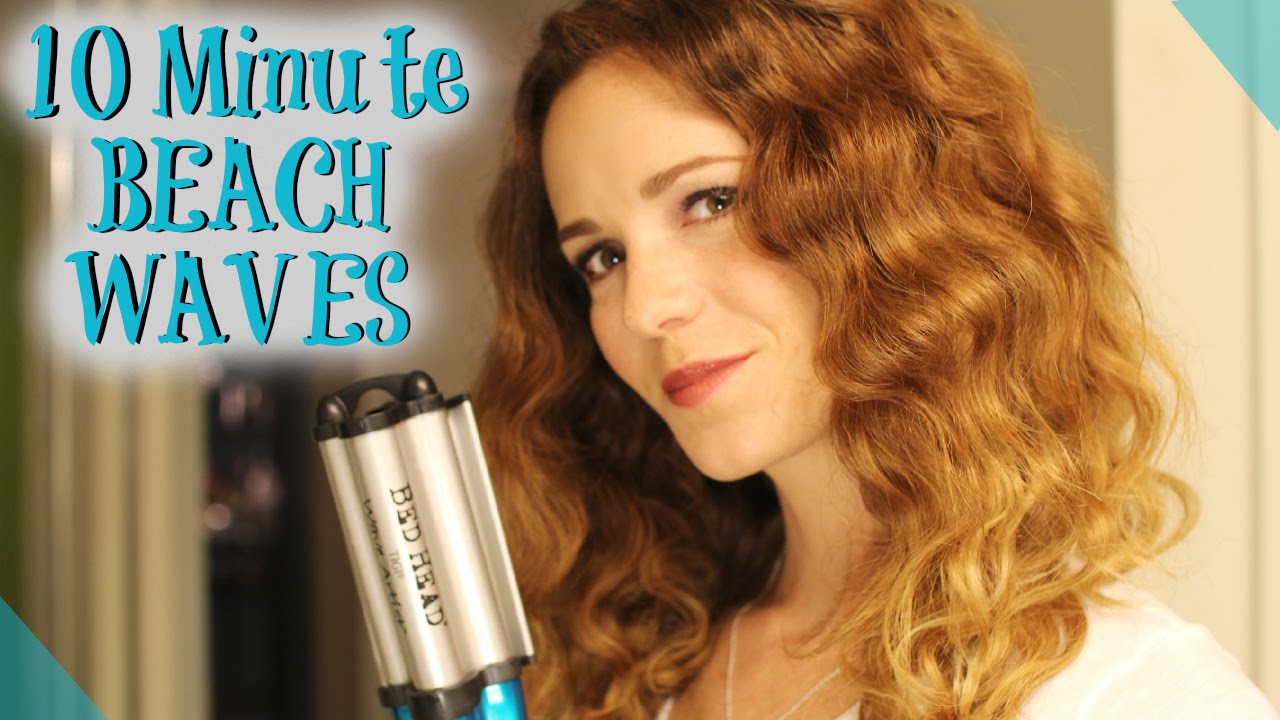 Quick and Easy BEACH WAVES ** Affordably Fabulous - YouTube