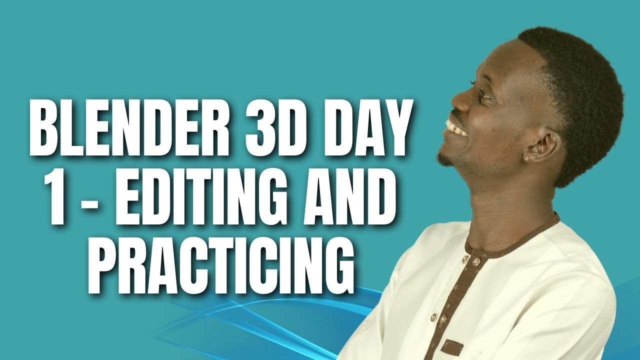 Blender 3D Day 1 - Editing and Practicing - YouTube